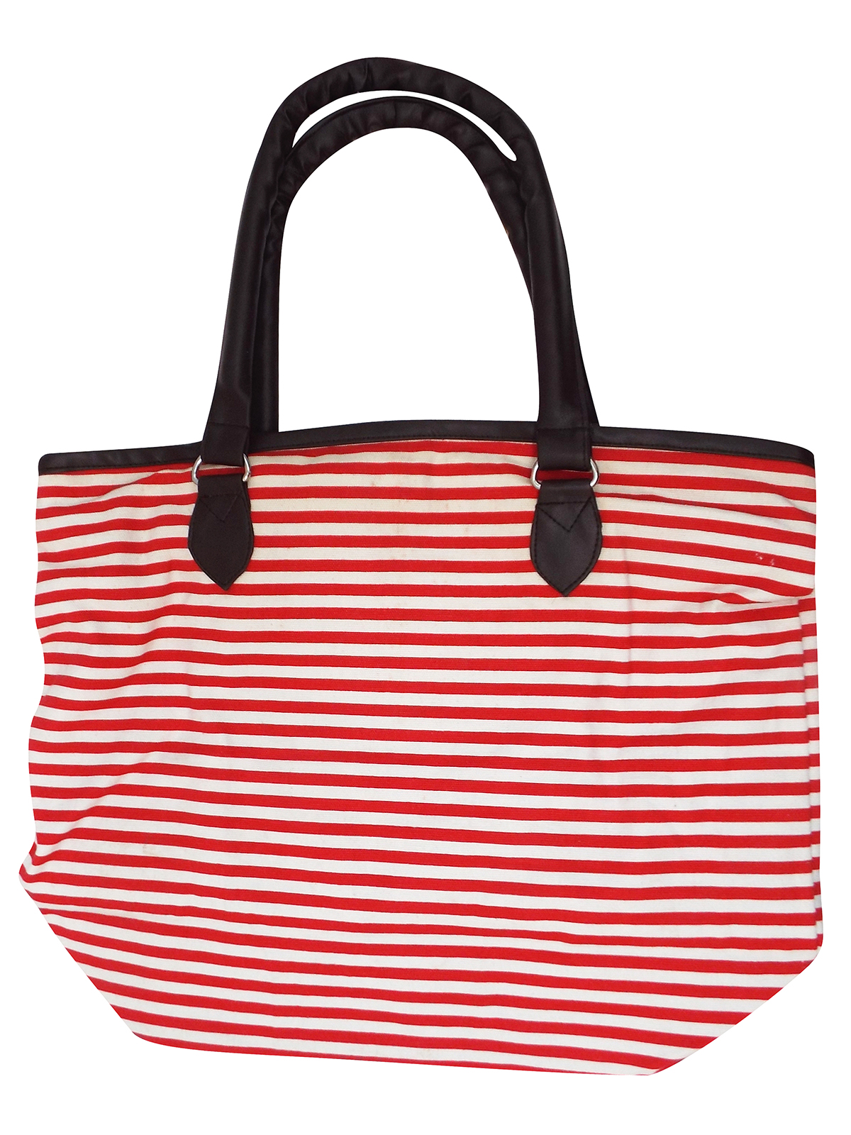 ASSORTED Stripe Canvas Shopper Bags