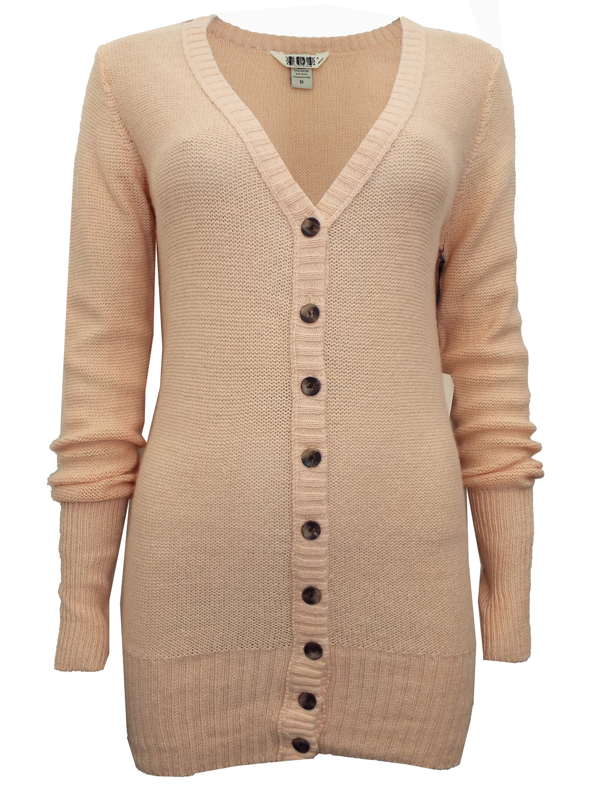 IDI by Matthew - - IDI PEACH Long Sleeve Knitted Cardigan - Size 8/10 ...