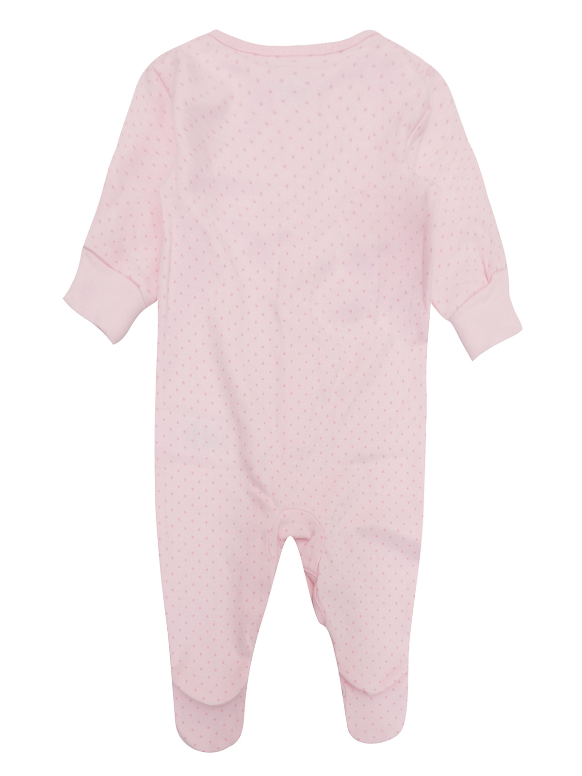 N3XT SOFT-PINK Baby Girls Pure Cotton Polka Dot Sleepsuit - Size First ...