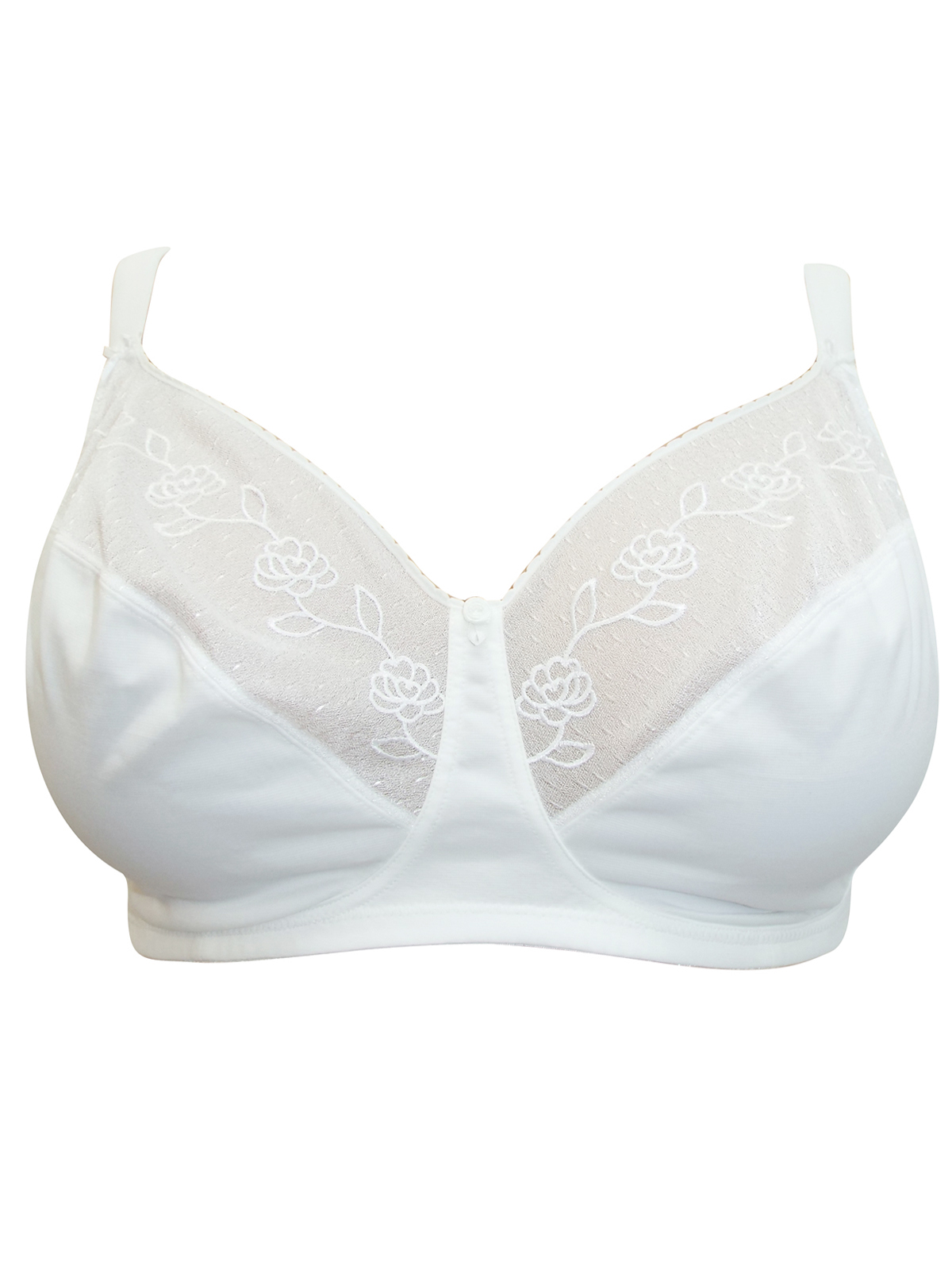 Marks and Spencer - - M&5 WHITE Total Support Full Cup Bra - Size 42 (D-DD)