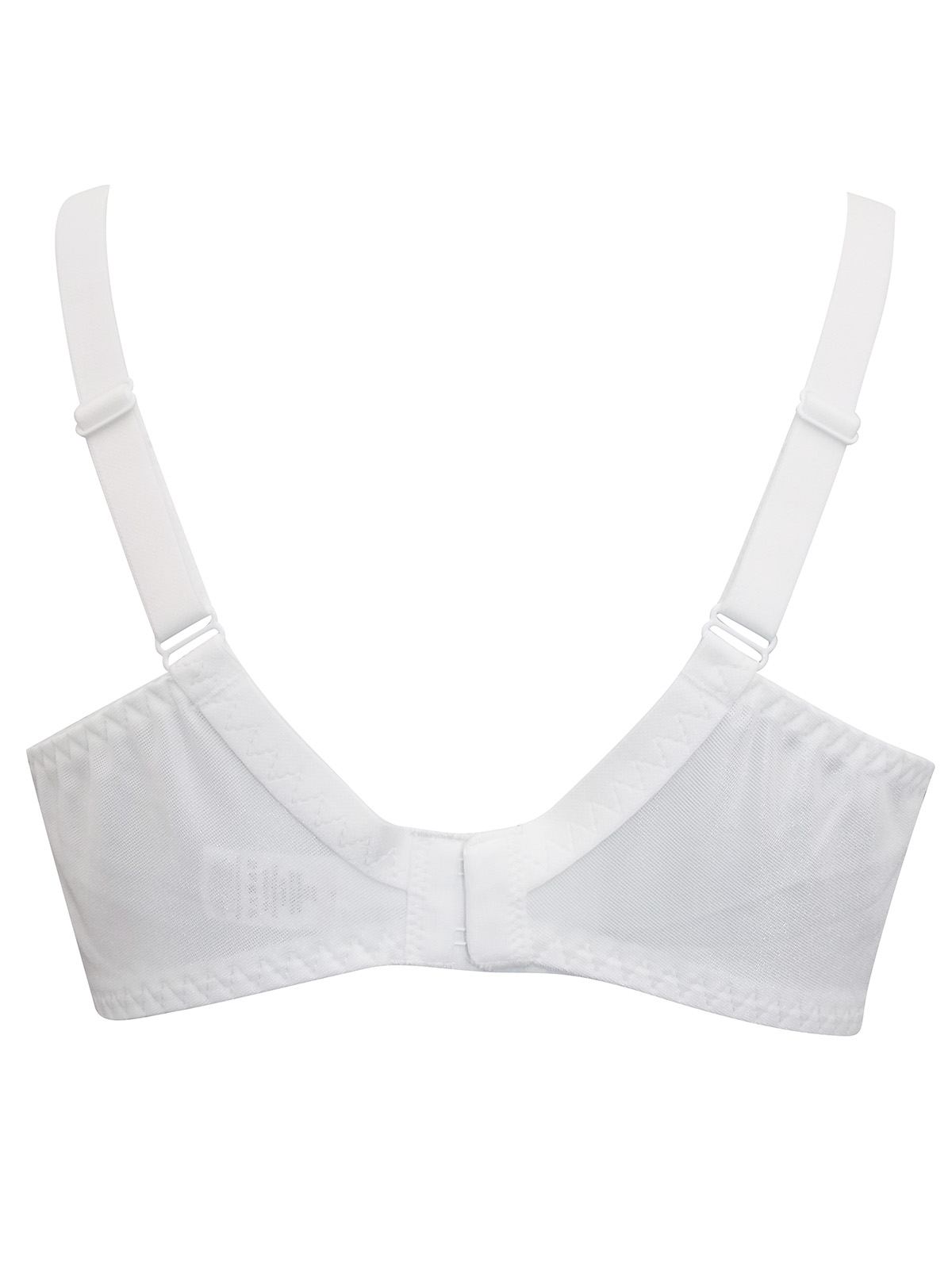 George - - G3ORGE WHITE Non-Padded Embroidered Full Cup Bra - Size 36 ...