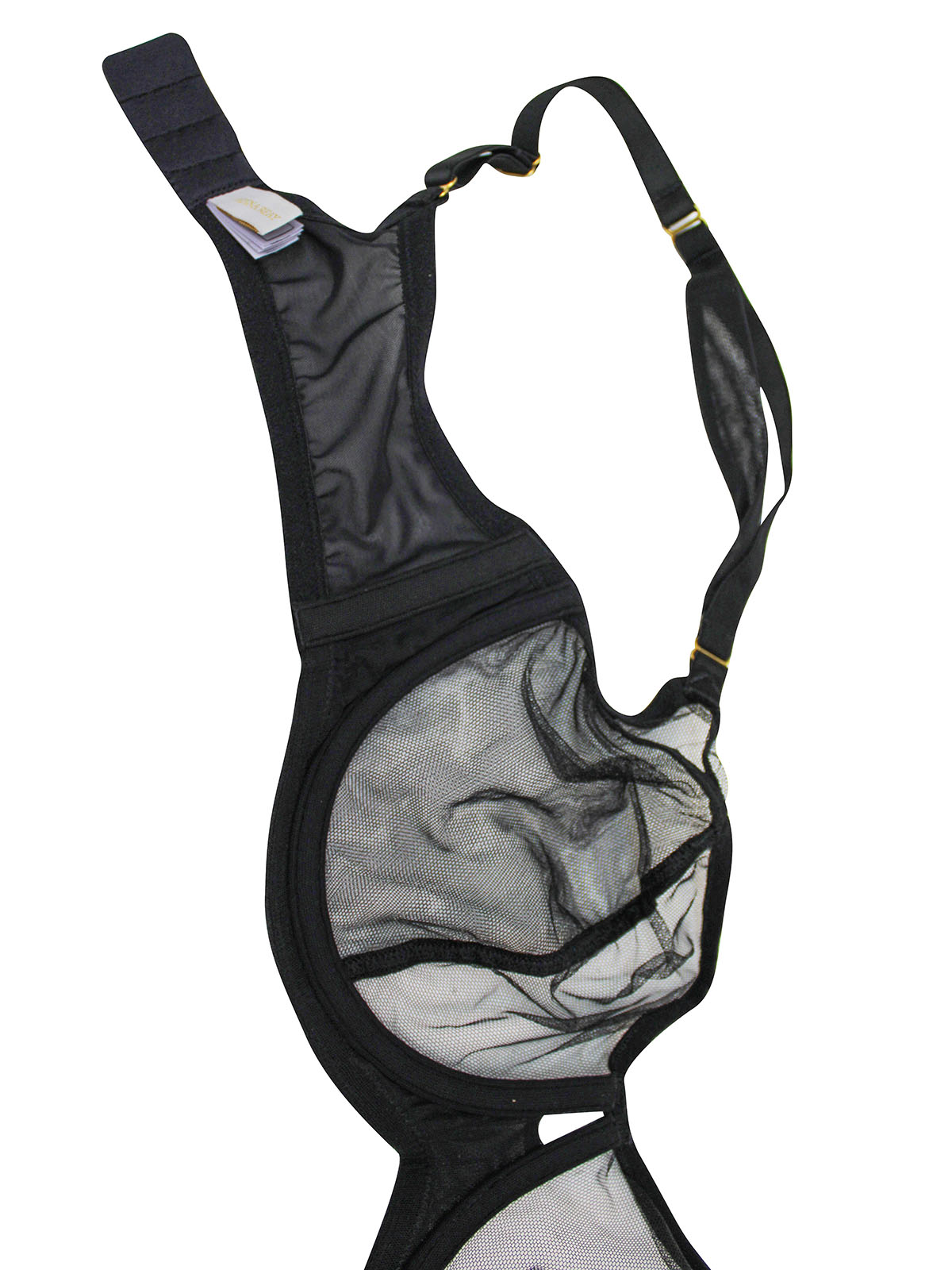 Adina Reay - - Adina Reay BLACK Fran Stretch Tulle Balconette Bra ...