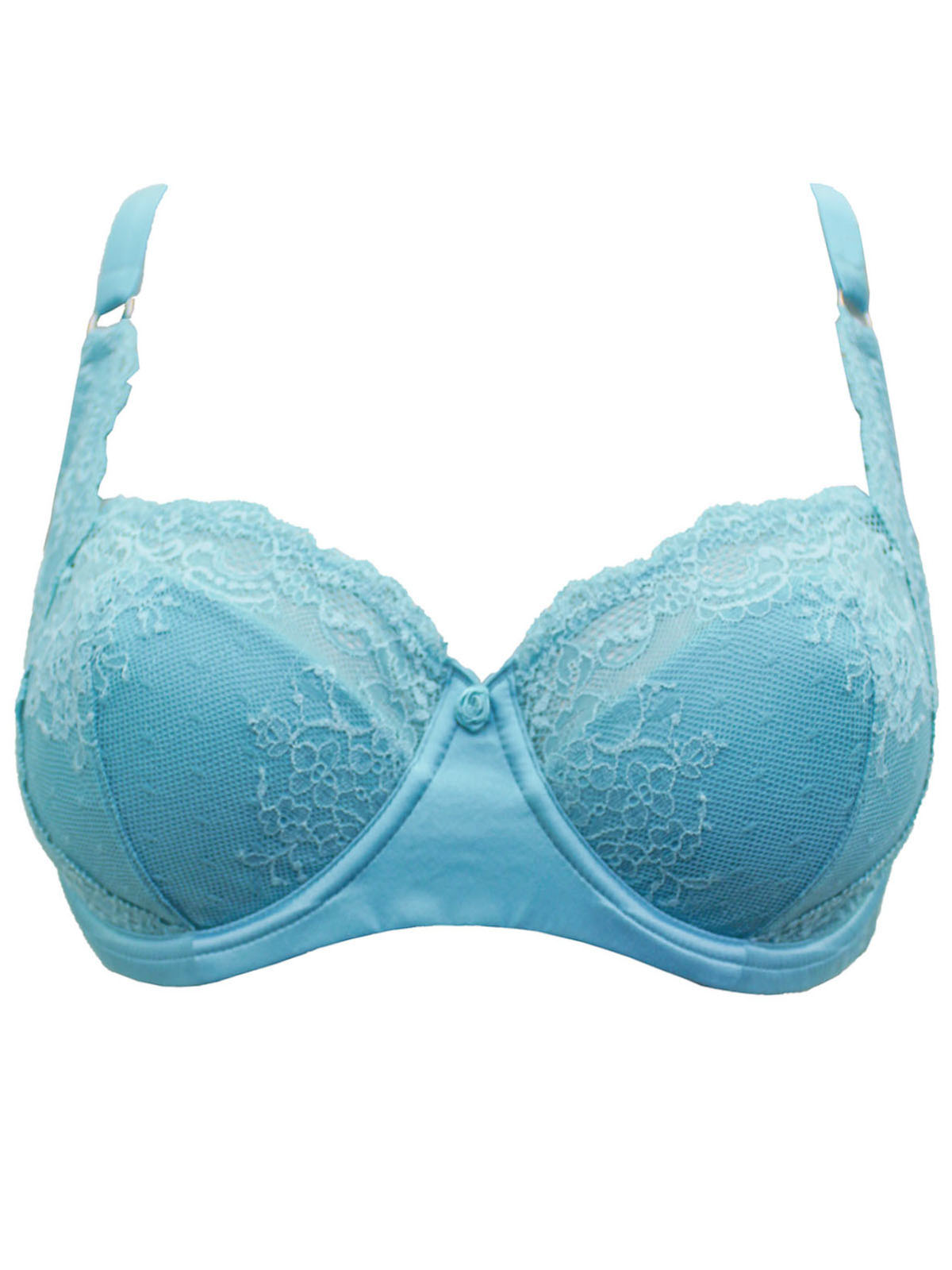 Boux Avenue - - DUCK-EGG Serena Balconette Bra - Size 32 to 38 (B-C-D-FF-G)