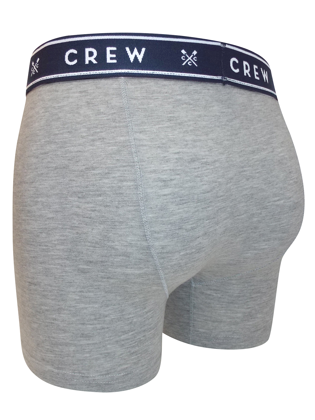 Crew Clothing - - Crew Clothing LIGHT-GREY Mens Cotton Rich Branded ...