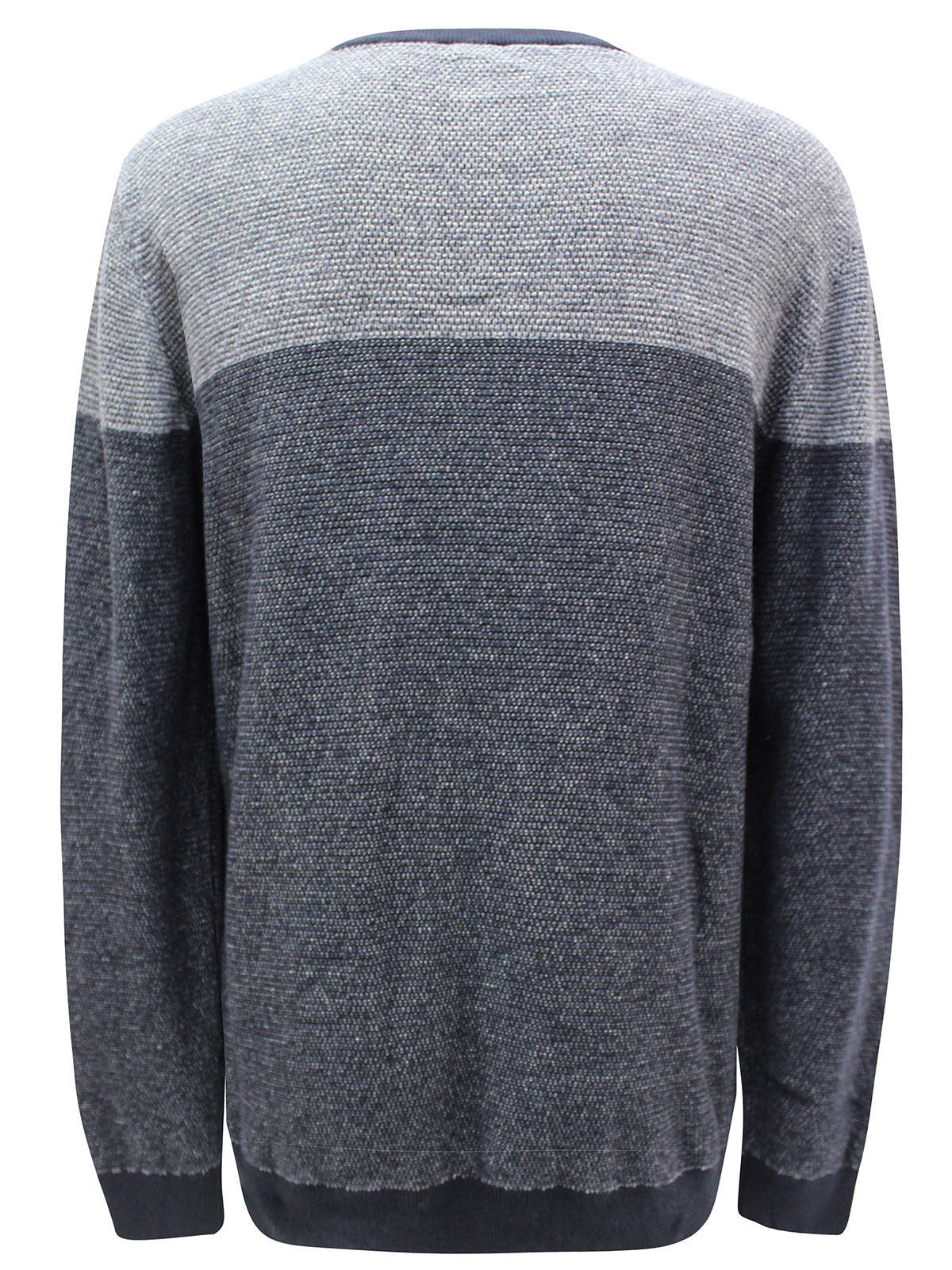 NAVY Mens Color Block Crew Neck Jumper - Size XL