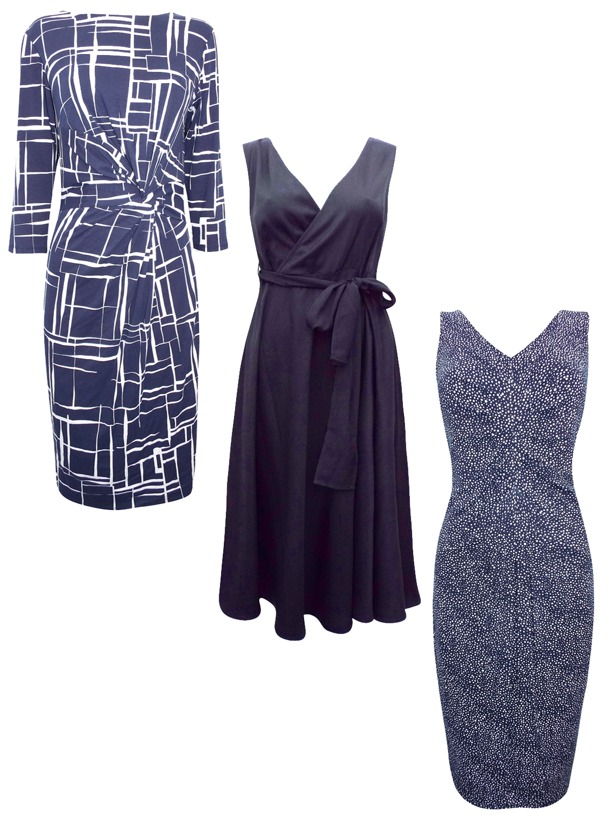 //text.. - - ASSORTED Ladies Midi Dresses - Size 10 to 12