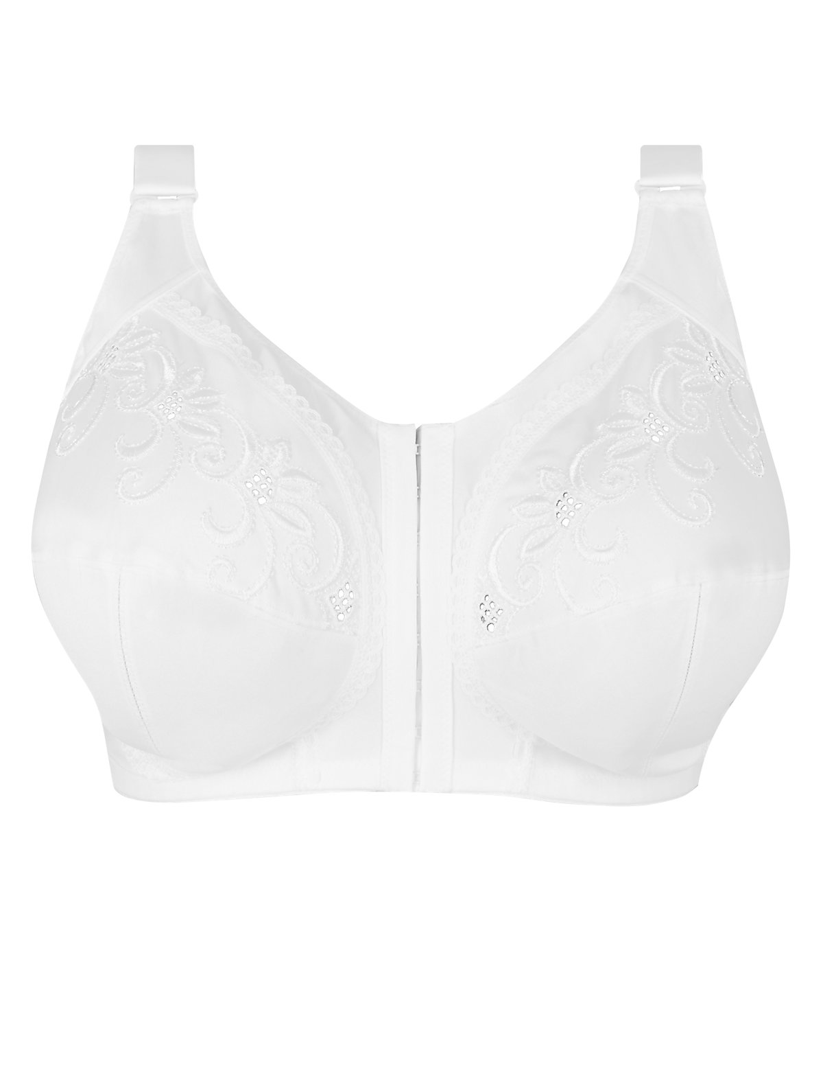 Marks And Spencer Mand5 Assorted Plain And Lace Non Padded Bras Size