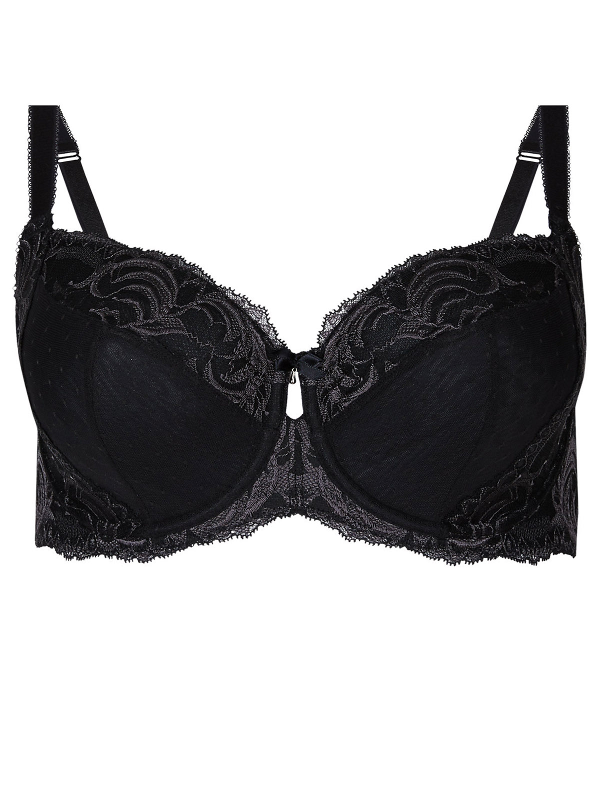 Marks And Spencer Mand5 Assorted Plain And Lace Non Padded Bras Size