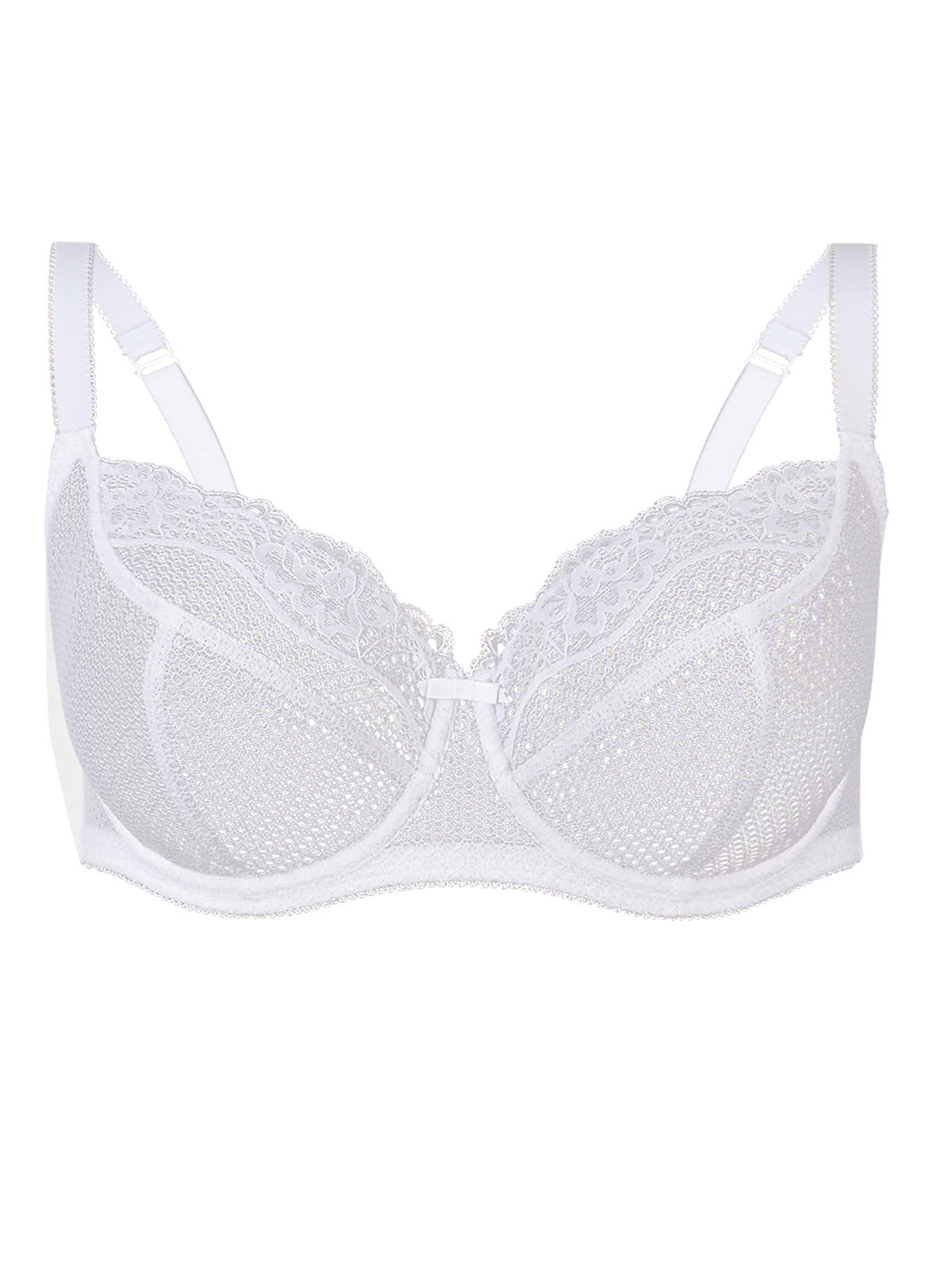 Marks And Spencer Mand5 Assorted Plain And Lace Non Padded Bras Size