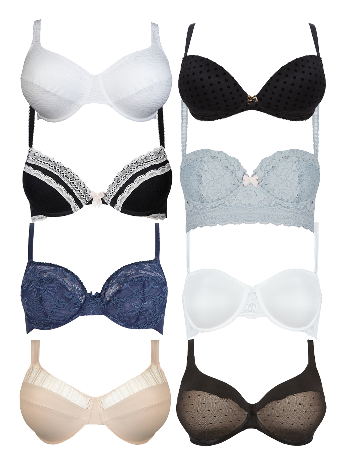 Marks and Spencer - - M&5 ASSORTED Plain, Longline & Lace Bras - Size ...