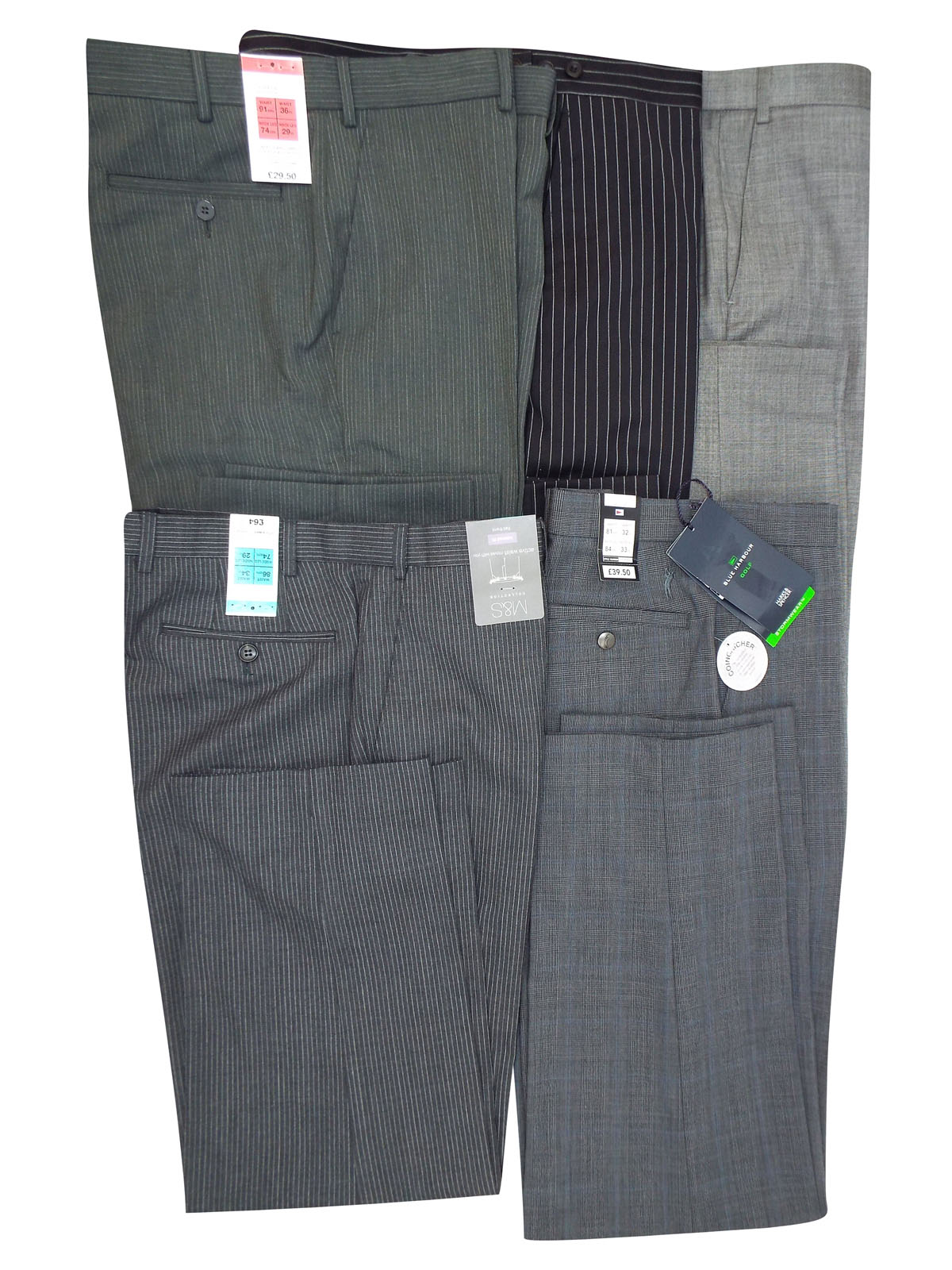 Marks and Spencer - - M&5 ASSORTED Mens Trousers - Waist Size 32 to 36 ...