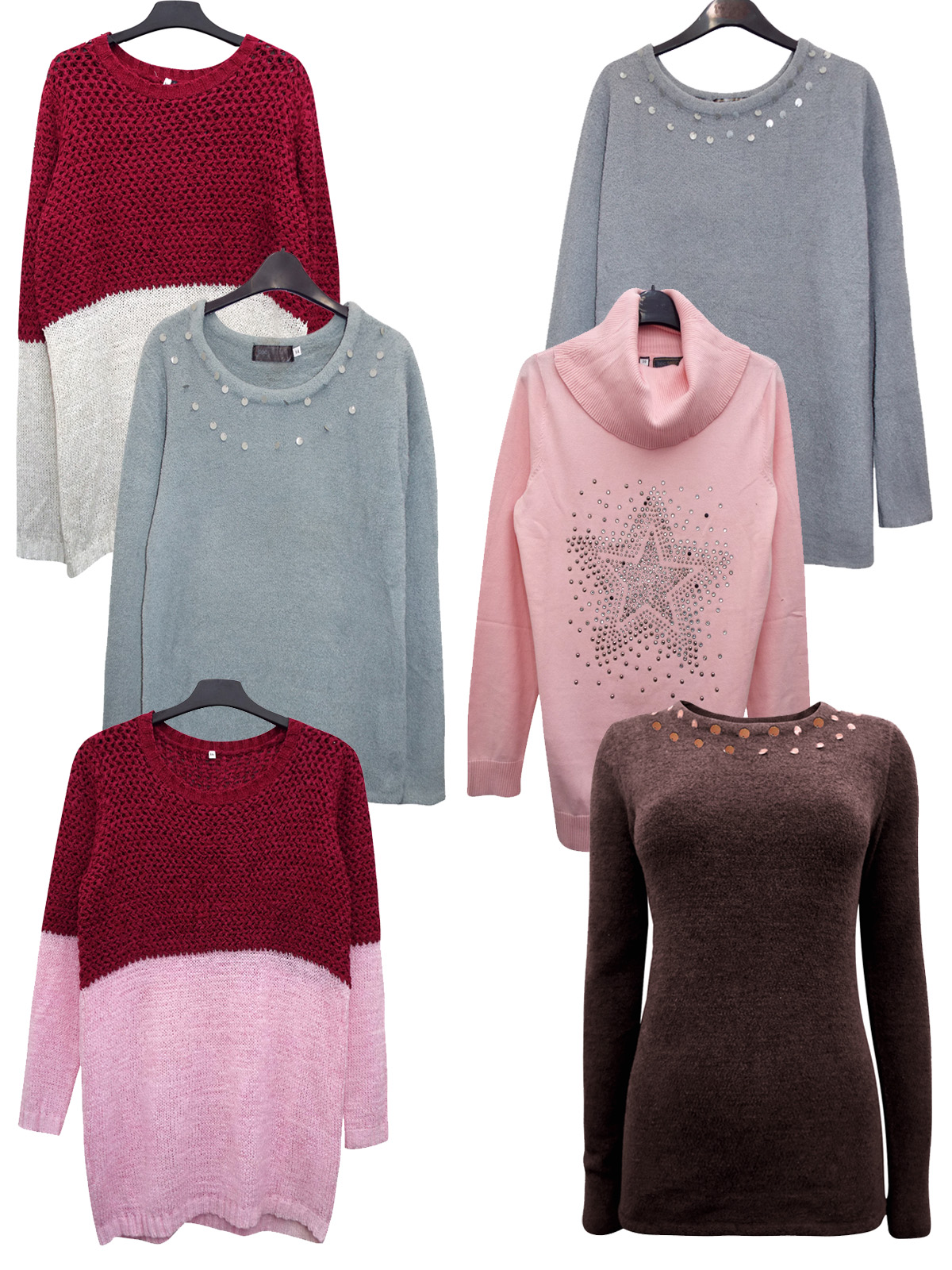BPC Selection - - BPC Selection ASSORTED Ladies Knitted Jumpers - Size ...