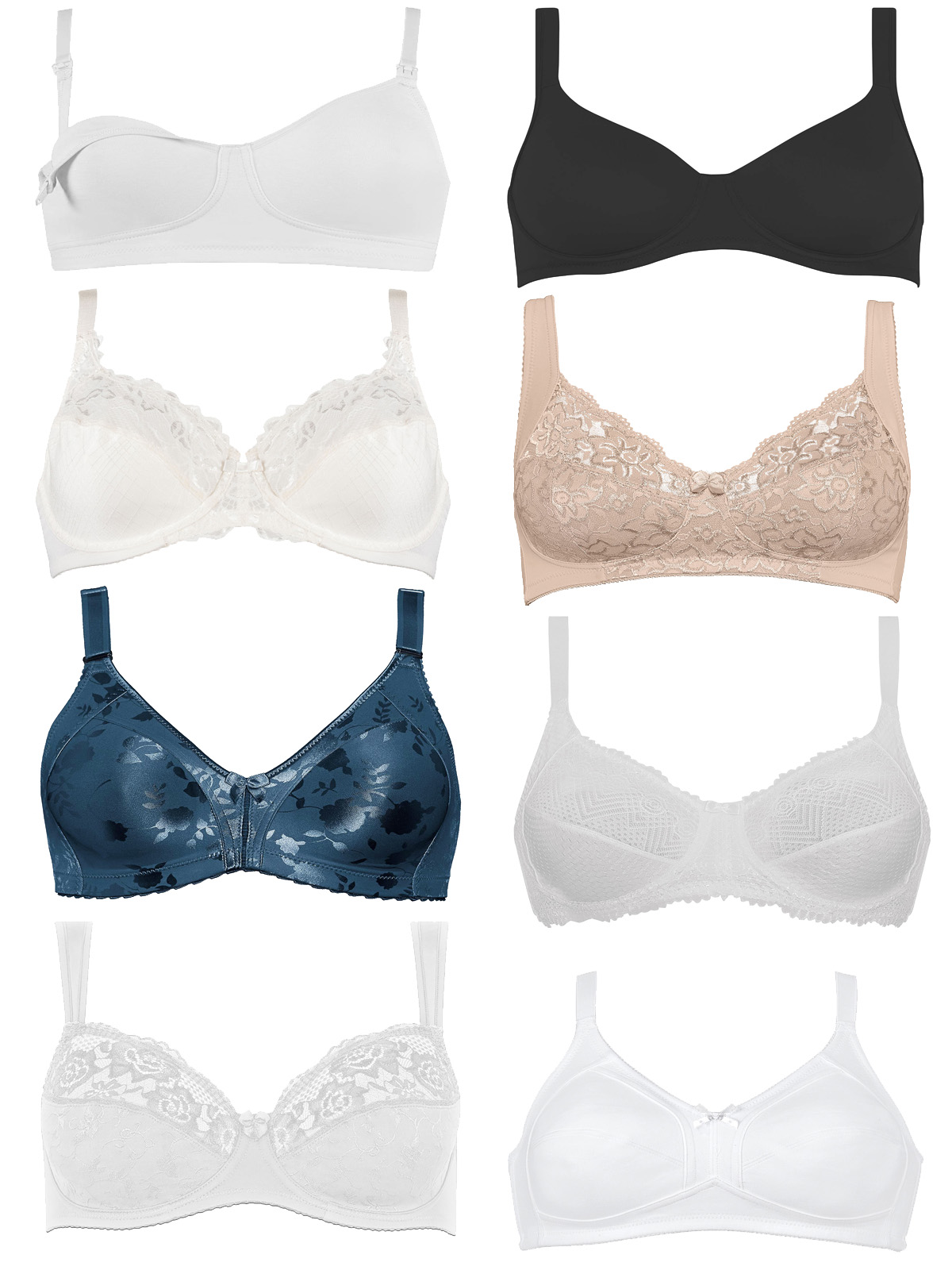 Naturana - - Naturana ASSORTED Bras - Size 34 to 40 (B-C)