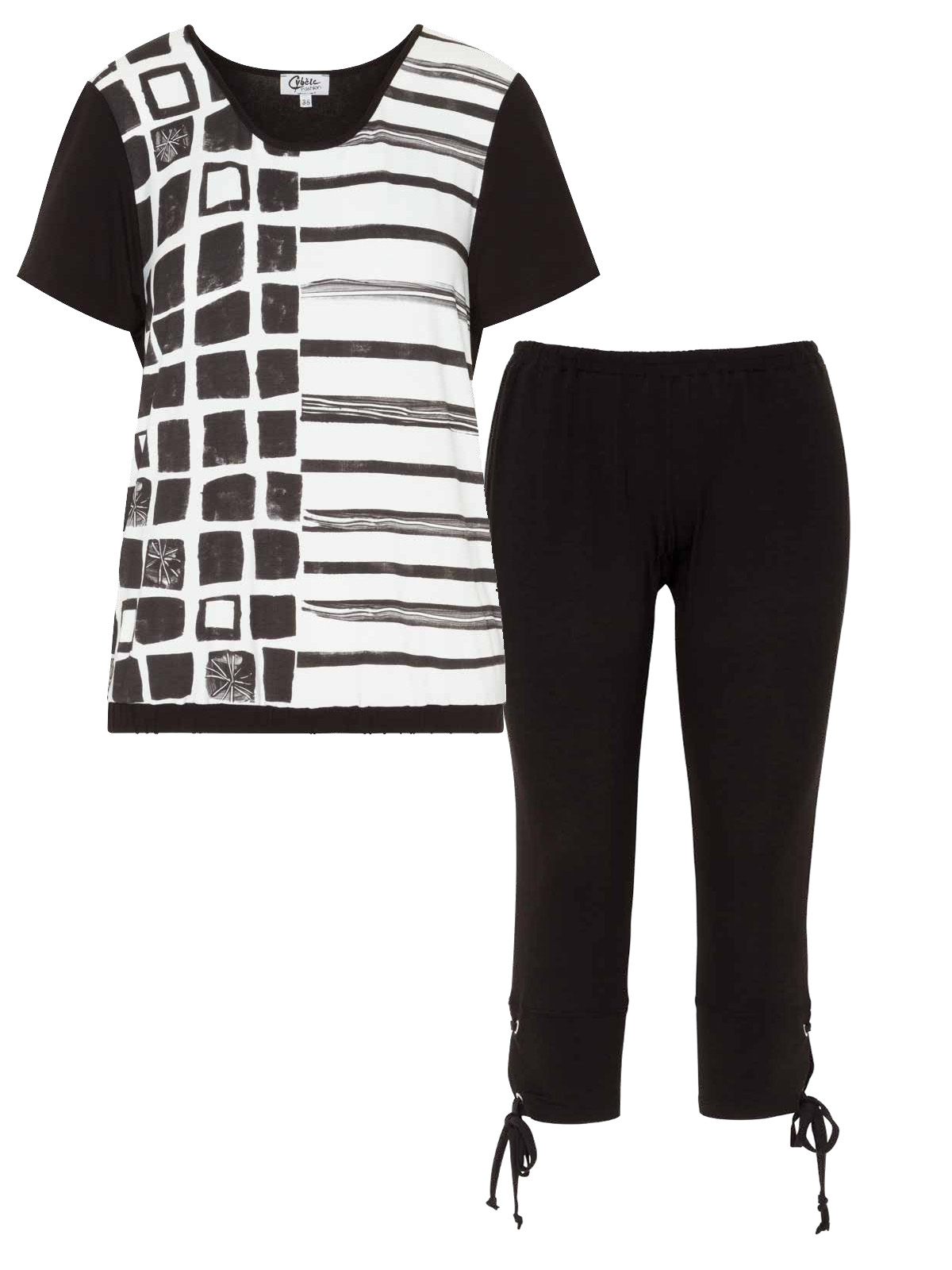 Cybele - - Cybele ASSORTED Cropped Pyjama Sets - Size 10