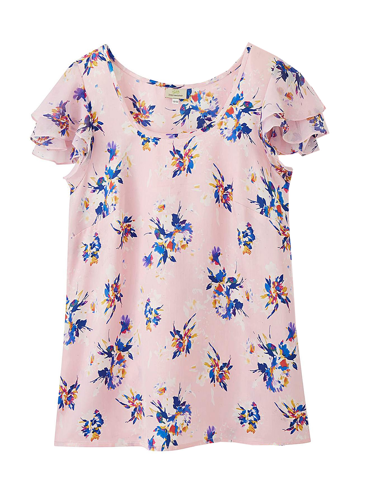 Pretty Secrets - - Pretty Secrets PINK Floral Print Frill Satin Pyjama ...