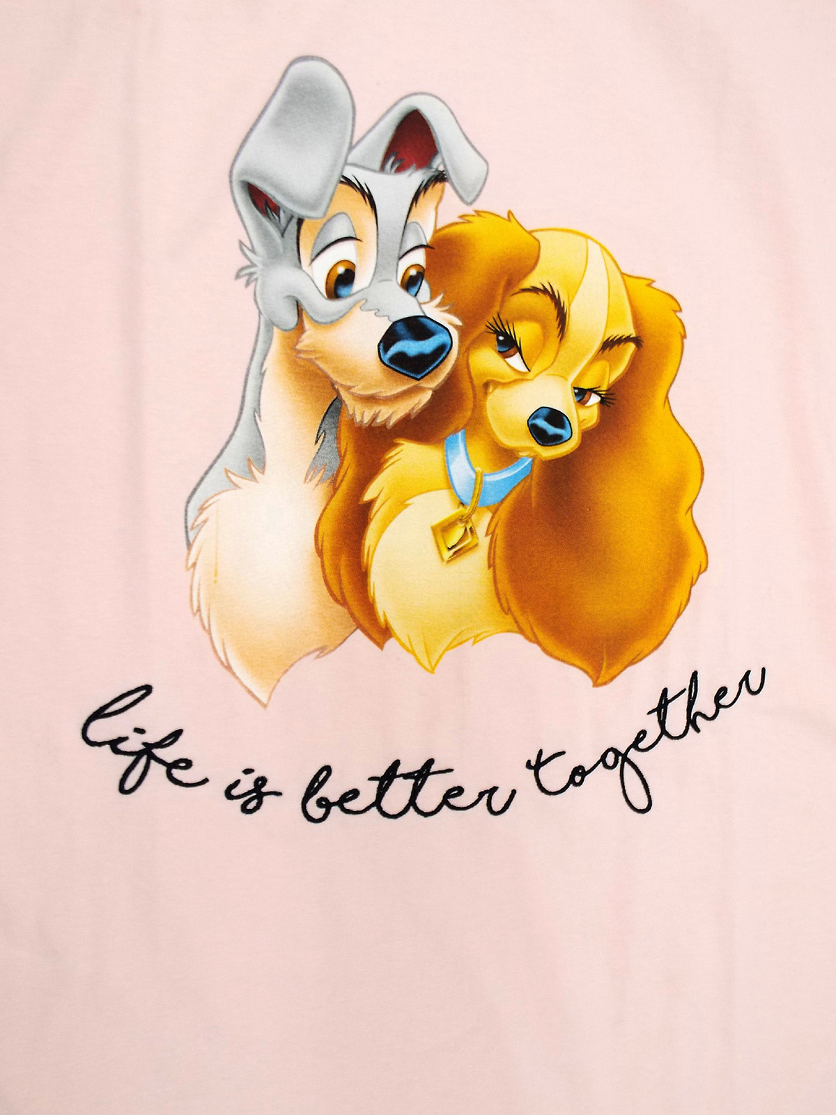 Boux Avenue - - Boux Avenue BLUSH Disney Lady & The Tramp Sleep Tee ...