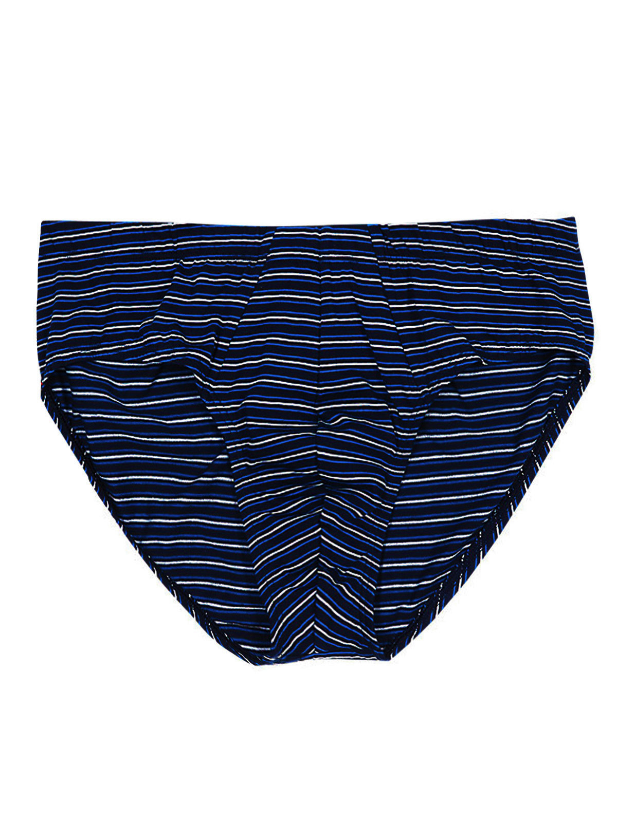 Marks and Spencer - - M&5 BLUE Mens Pure Cotton Striped Cool & Fresh ...