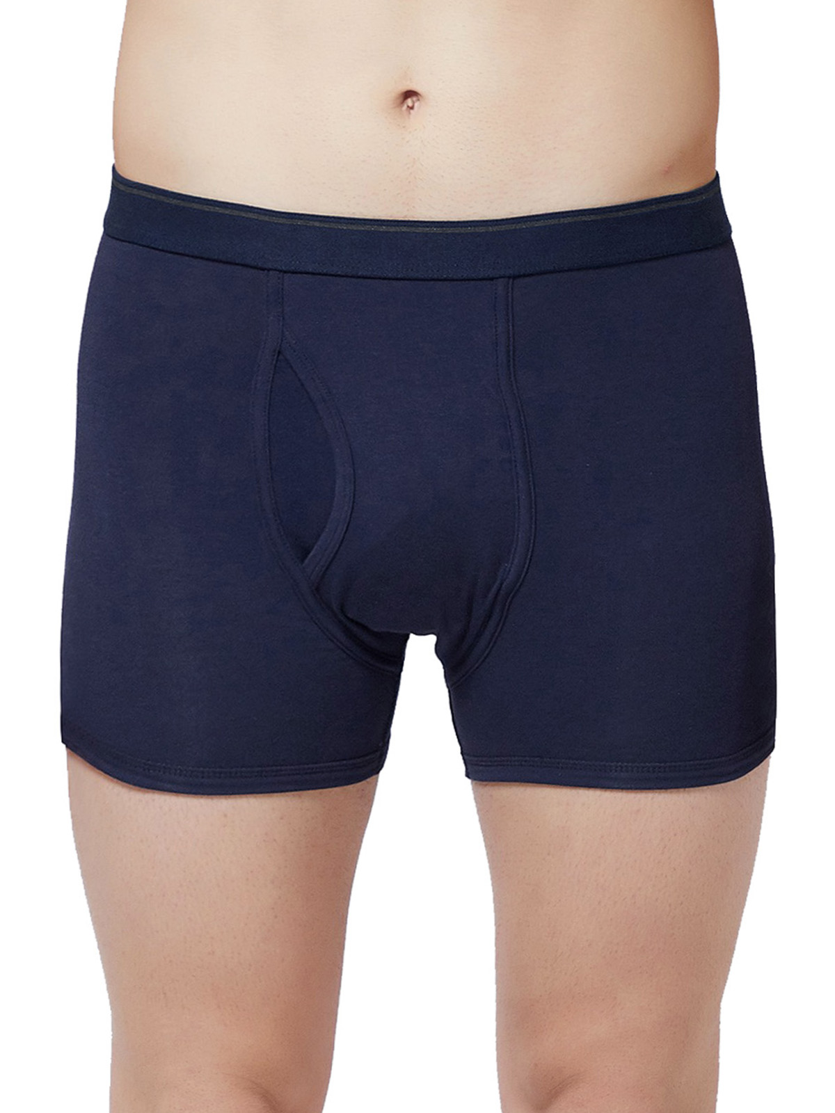 Marks and Spencer - - M&5 NAVY Pure Cotton Cool & Fresh Trunks - Size M ...