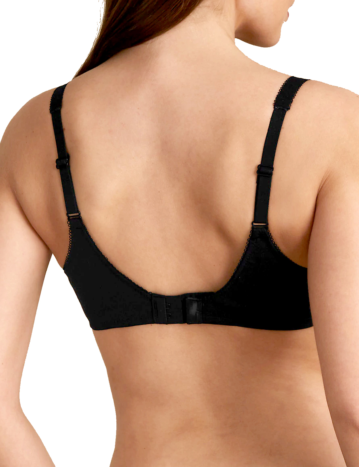 Marks And Spencer Mand5 Black Vintage Lace Non Padded Full Cup Bra