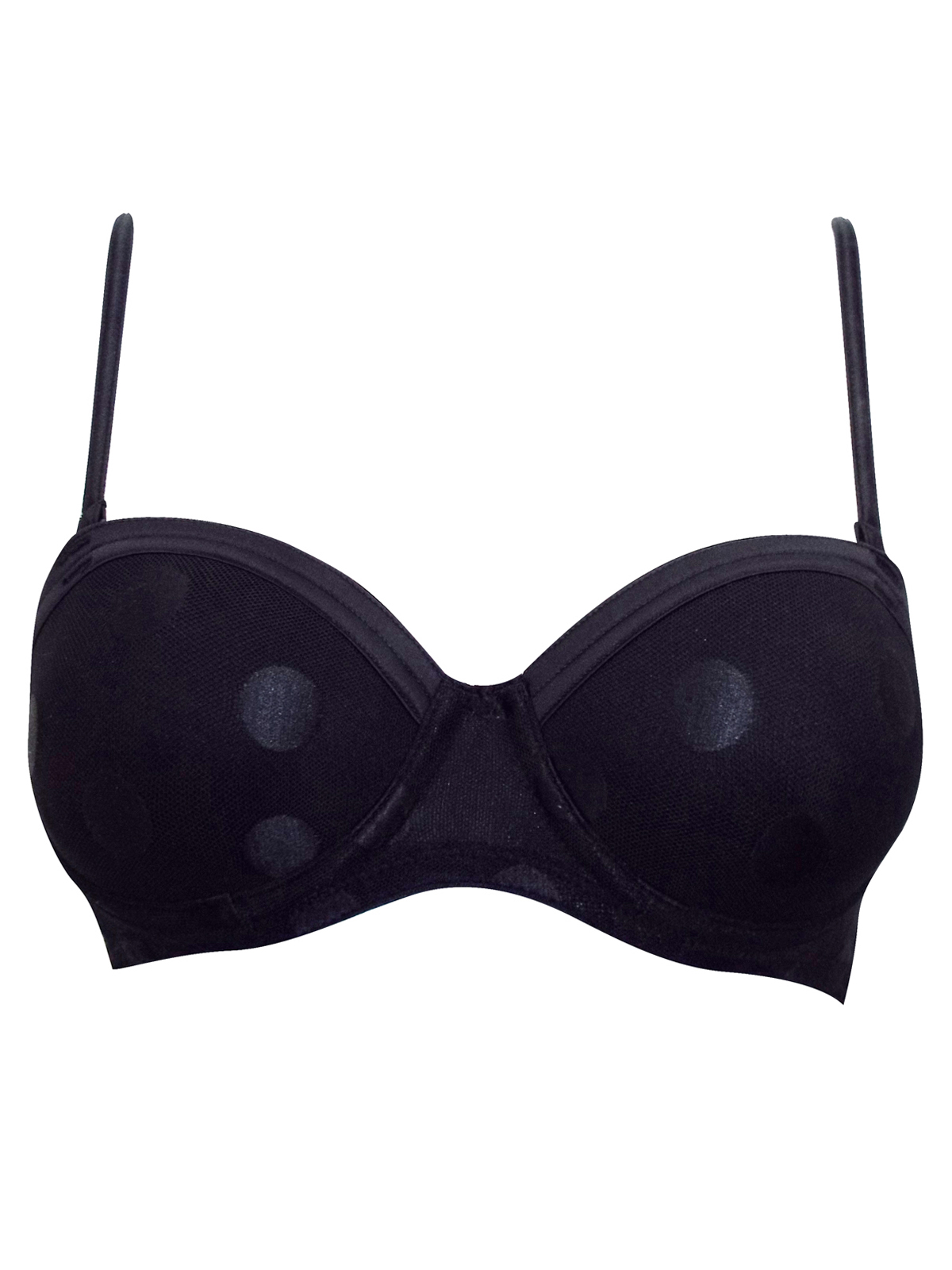 Marks and Spencer - - M&5 BLACK Padded Multiway Bra - Size 32 to 40 (B cup)