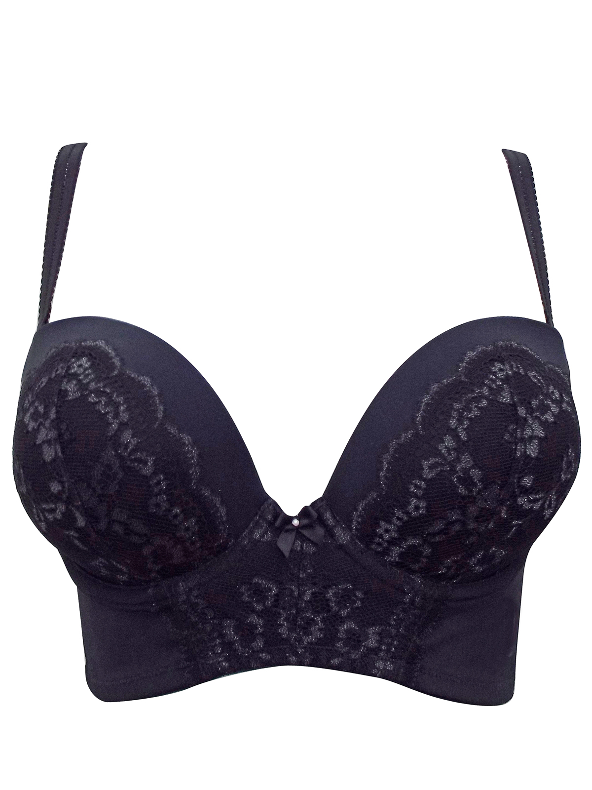 Marks and Spencer - - M&5 BLACK Secret Slimming Flatter Me Longline ...