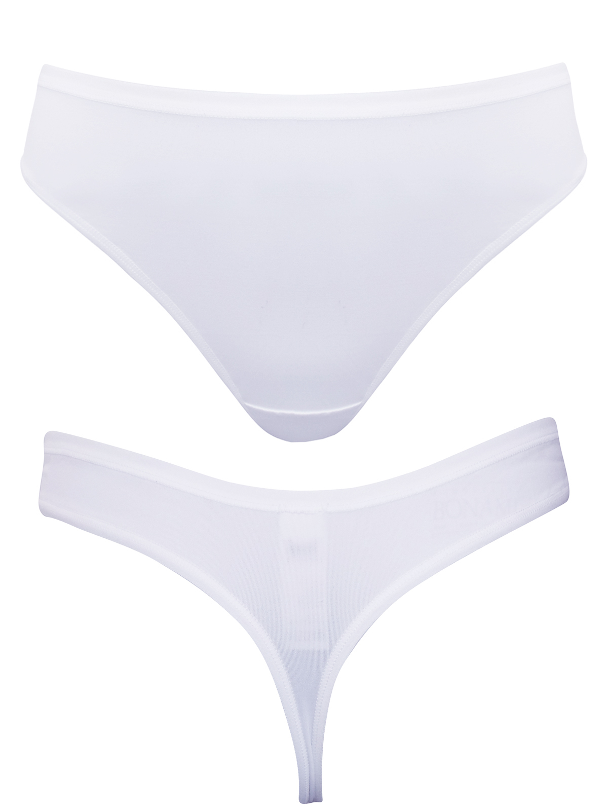 Marks and Spencer - - M&5 WHITE No VPL Microfibre Thong - Size 12 to 16 Marks and Spencer - - M&5 WHITE No VPL Microfibre Thong - Size 12 to 16