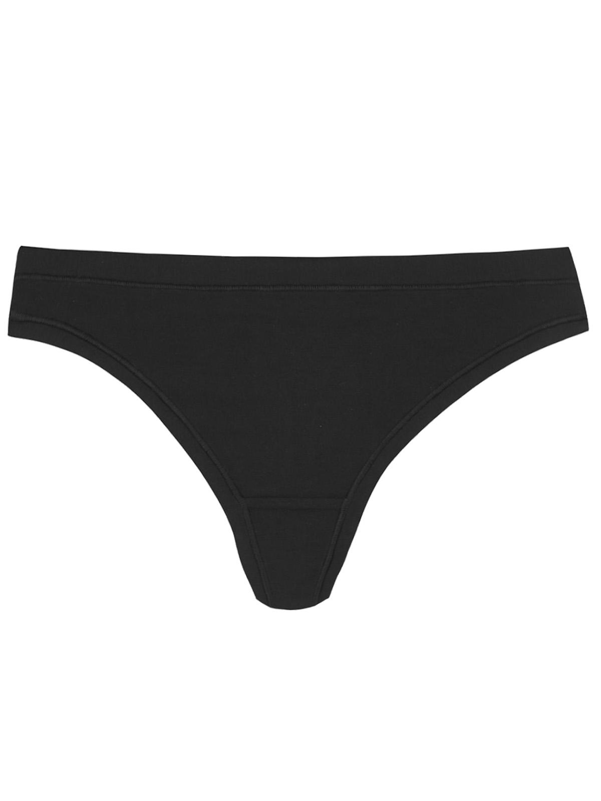 marks-and-spencer-m-5-black-flexifit-modal-rich-thong-size-6-to-26