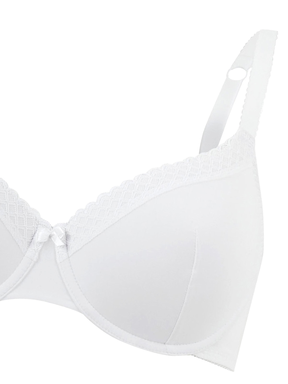 Marks and Spencer - - M&5 WHITE Padded Full Cup Bra - Size 34 to 38 (A-B)