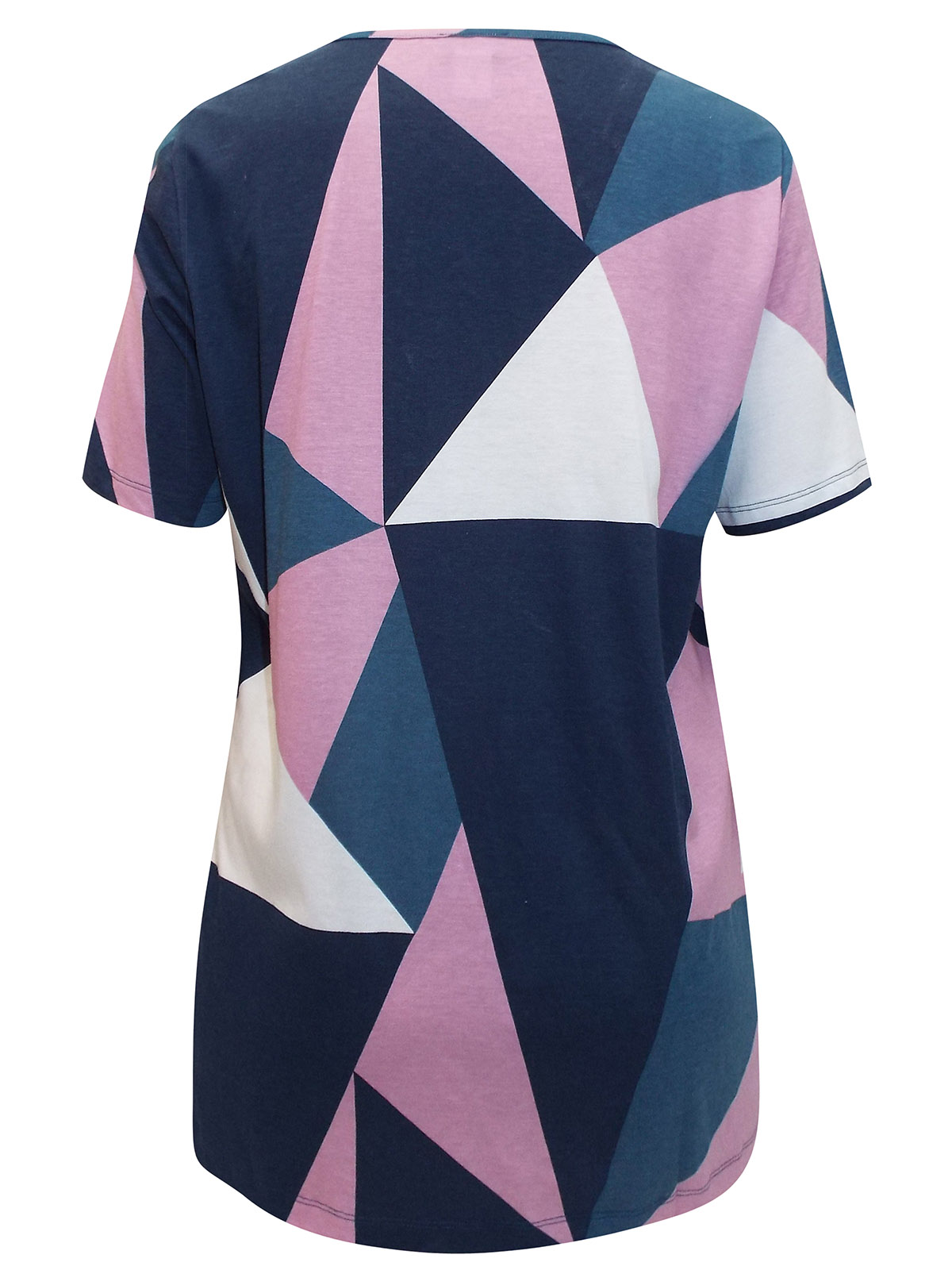 Wholesale Knitwear by Mia Moda - - Mia Moda NAVY Modal Blend Geo ...