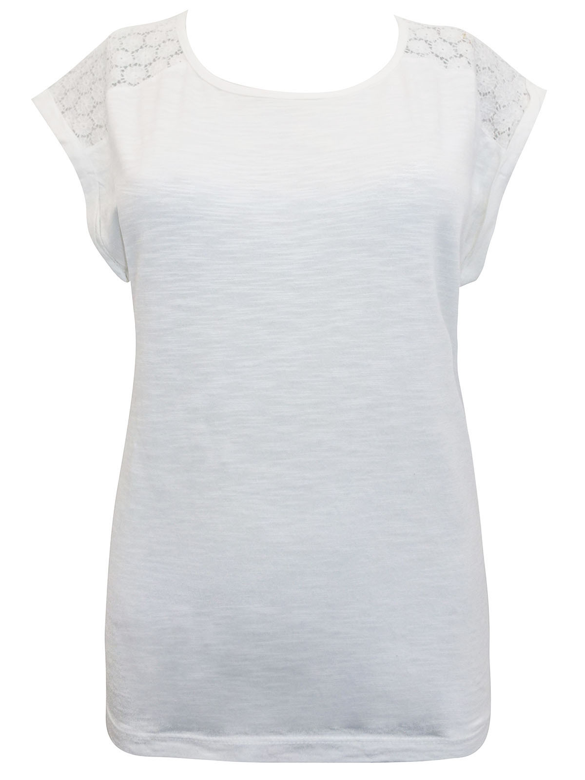 Part Two - - Part Two WHITE Modal Blend Daisy Lace Top - Size S to XL