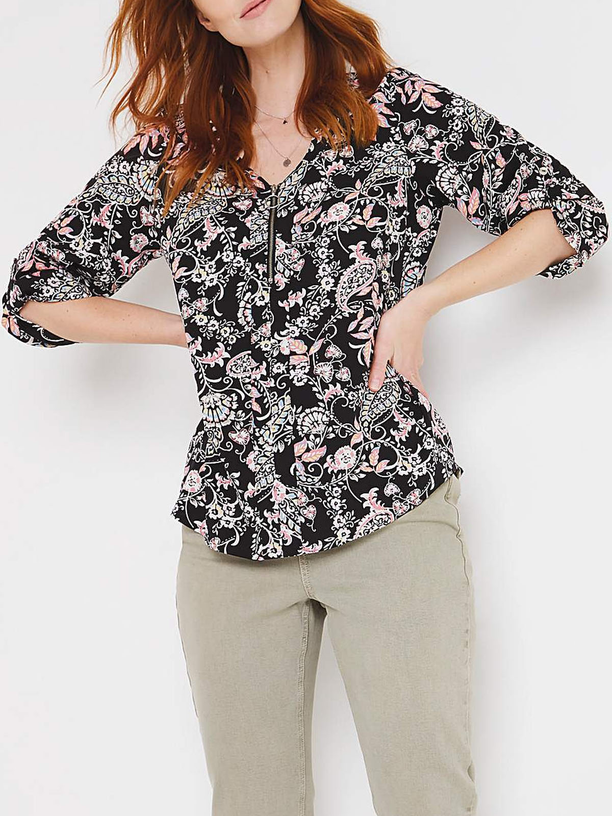 Julipa - - ASSORTED Zip Blouses - Plus Size 18 to 32