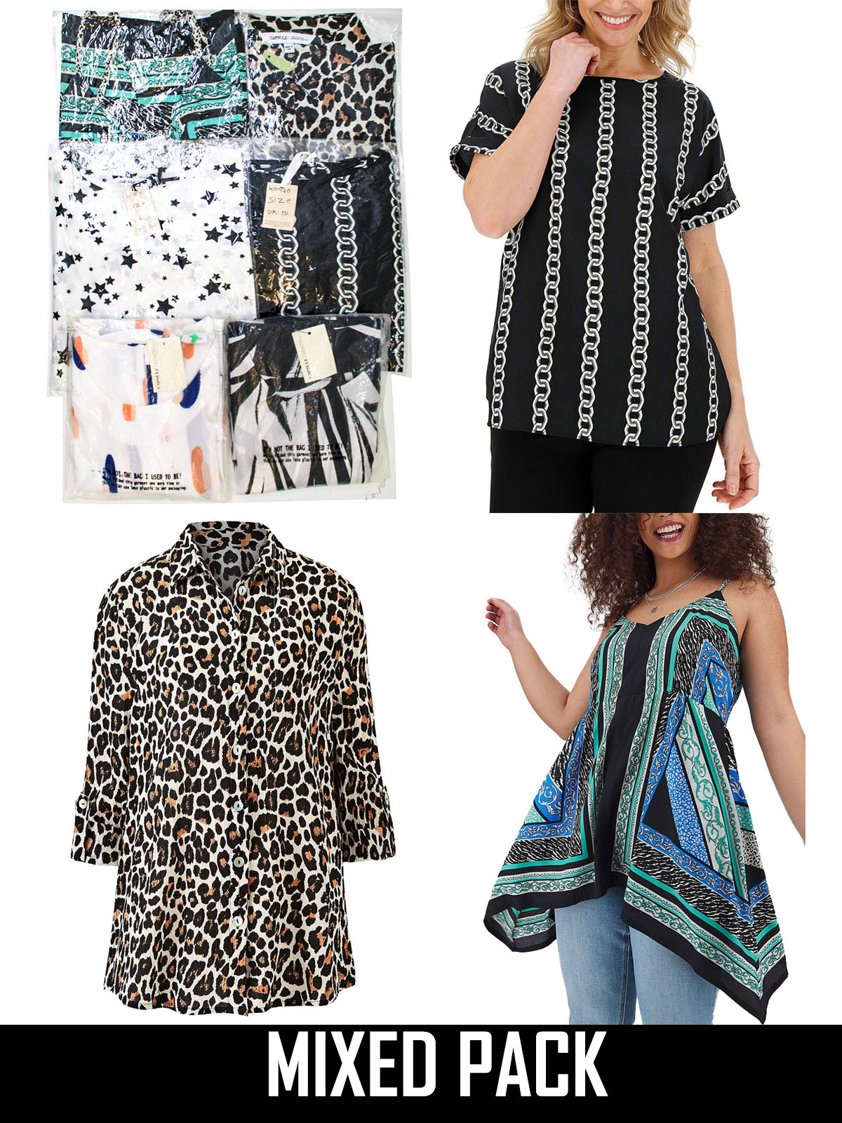 Capsule - - ASSORTED Tops & Shirts - Plus Size 12 to 20