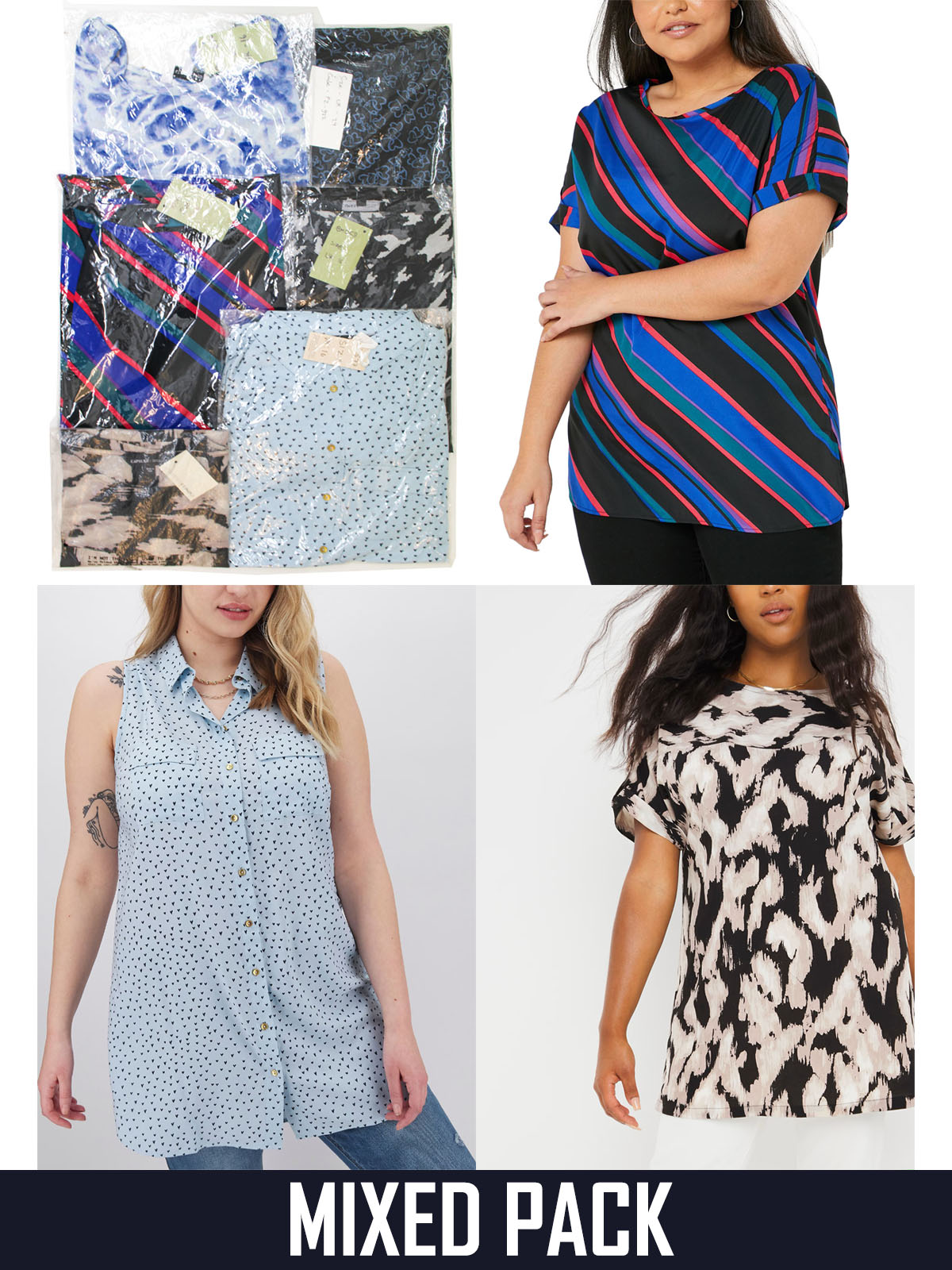 Capsule - - ASSORTED Tops & Shirts - Plus Size 14 to 24