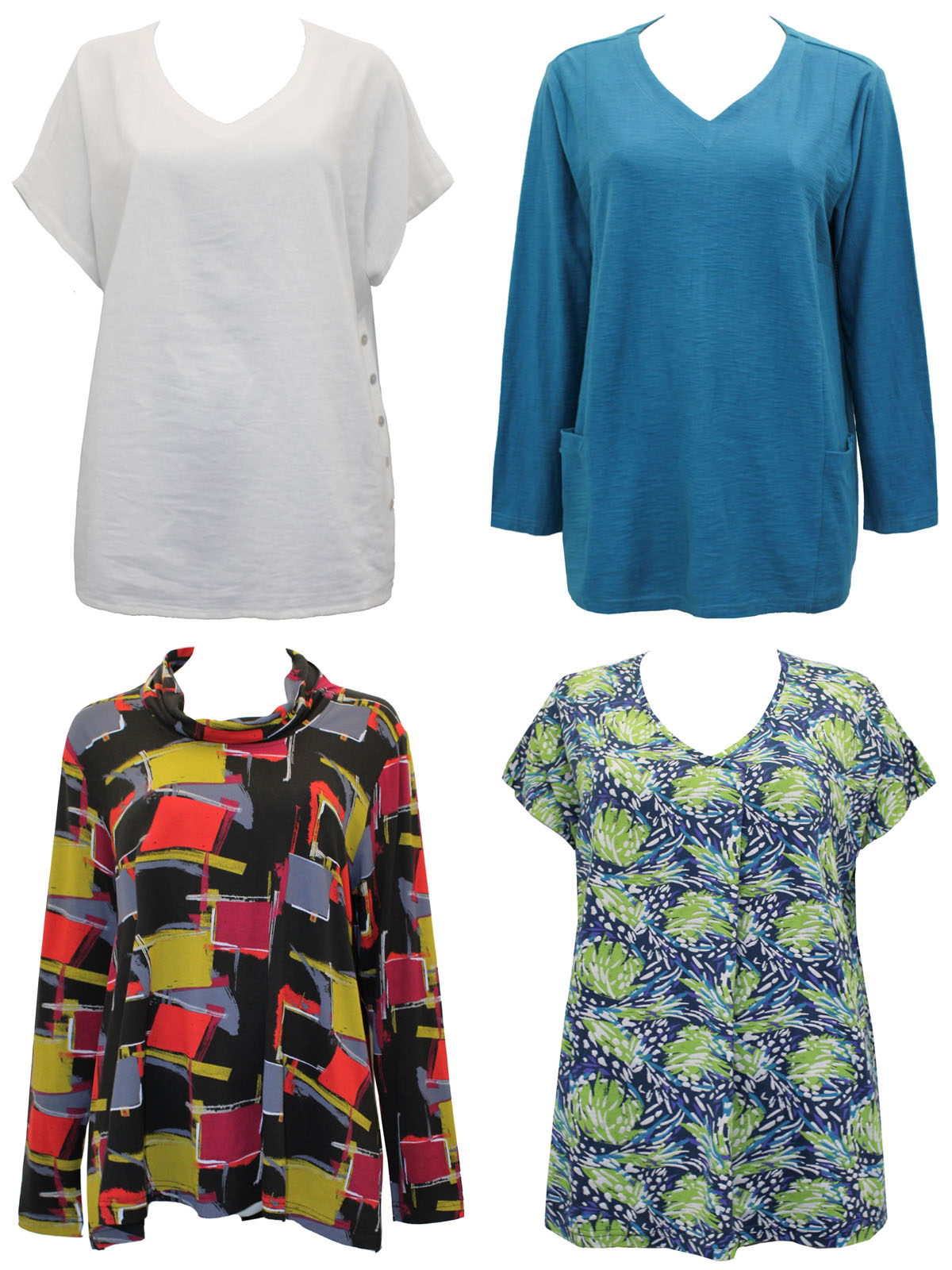 Capri - - ASSORTED Tops - Plus Size 14 to 18