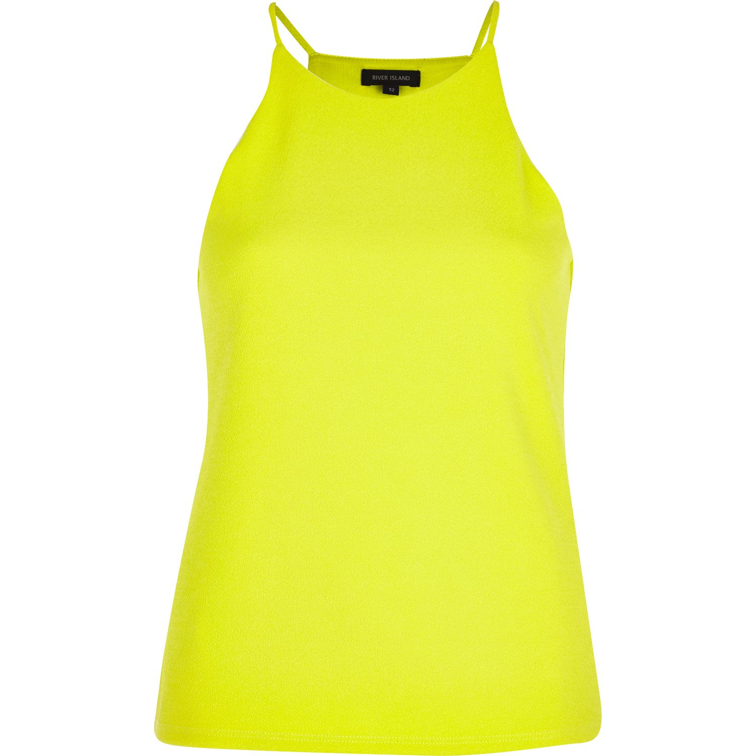 R1ver 1sland LIME Racer Front Back Jersey Crepe Top - Size 8 to 18