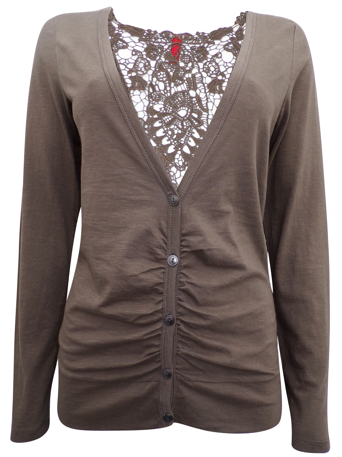 S.Oliver - Triangle - - S.Oliver MUSHROOM Pure Cotton Crochet Back ...