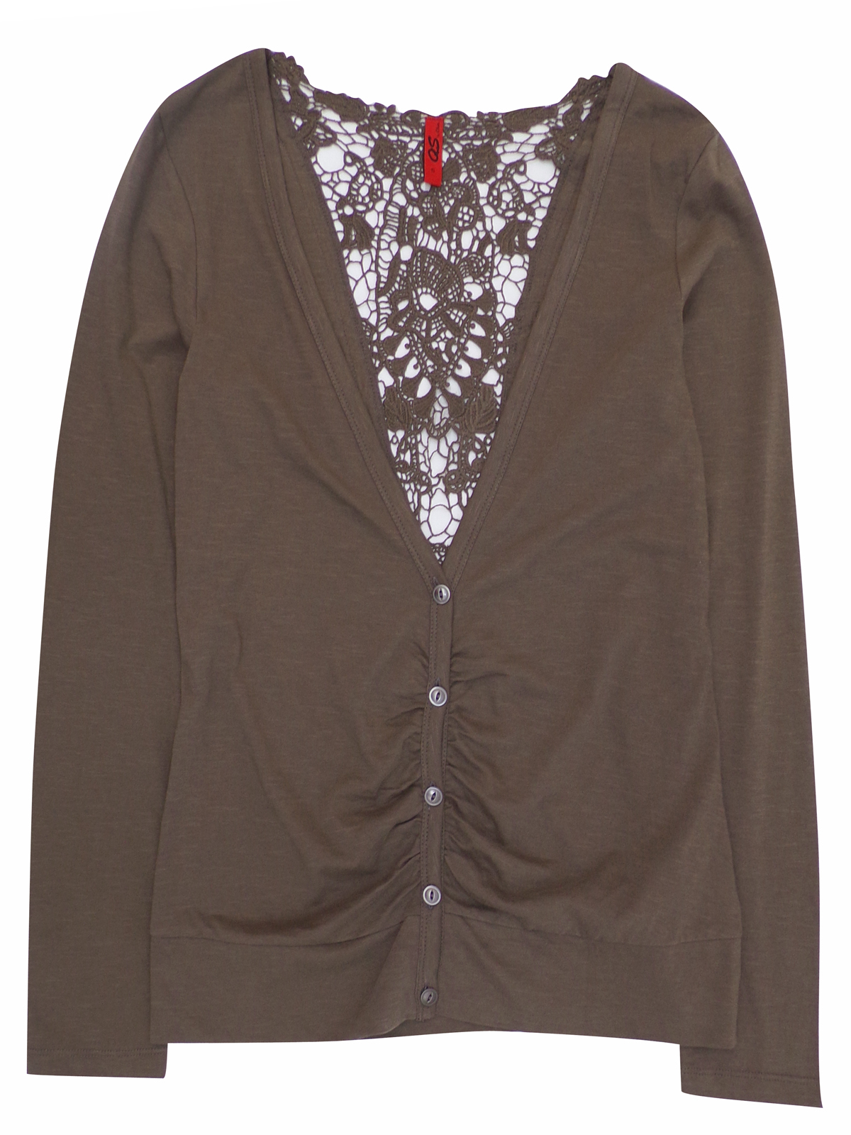 S.Oliver - Triangle - - S.Oliver MUSHROOM Pure Cotton Crochet Back ...