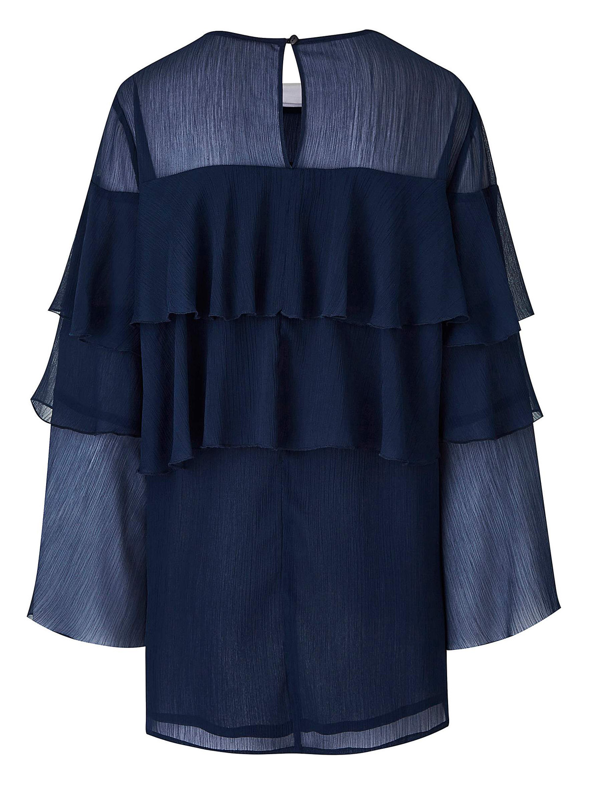 Plus Size wholesale clothing by simply be - - SimplyBe NAVY Tiered ...